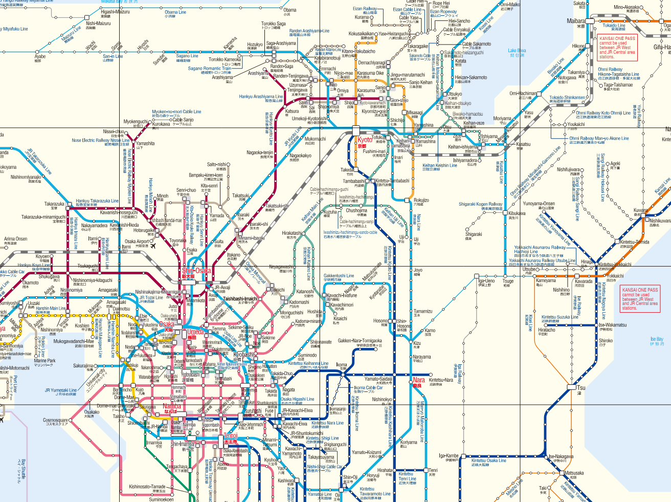 Understanding Kyoto and Osaka’s Rail Networks – Unending Vacations